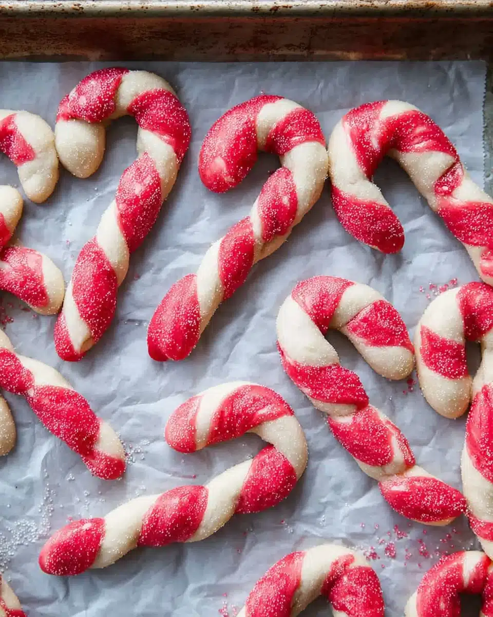 Irresistible Candy Cane Cookies Recipe for a Festive Holiday - Her Cozy ...