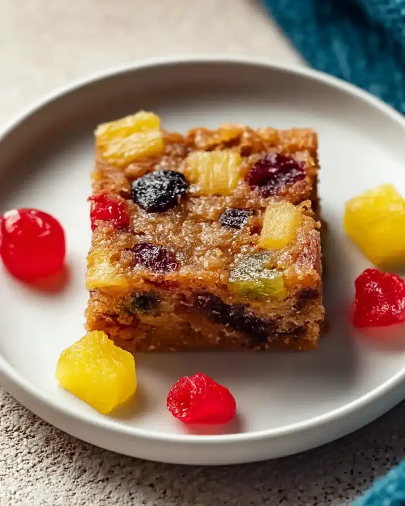 Fruitcake Bars Magic Holiday Treat | Easy Christmas Recipe