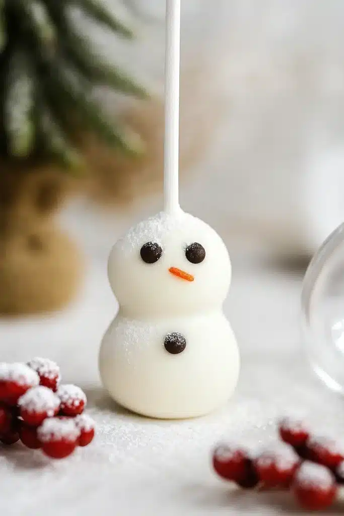 Snowman Cake Pops – Easy, Fun & Festive Holiday Treats