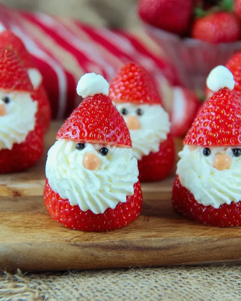 Strawberry Santas Recipe | Easy & Festive Holiday Treat