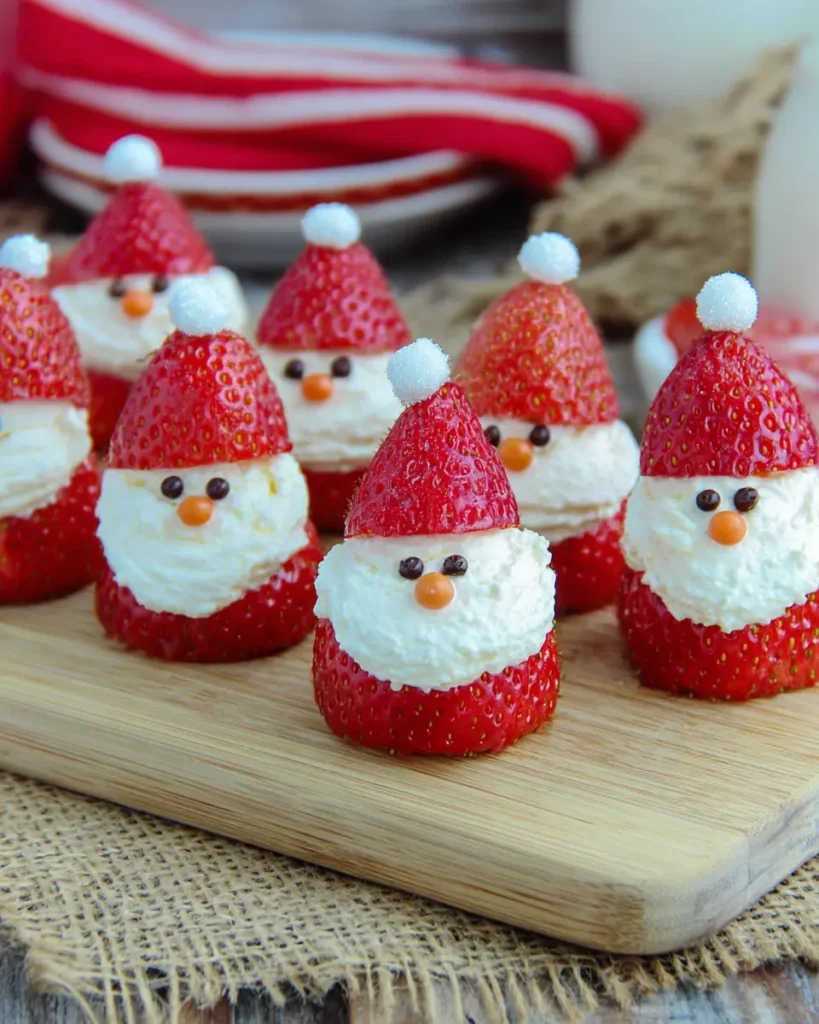 Strawberry Santas Recipe | Easy & Festive Holiday Treat