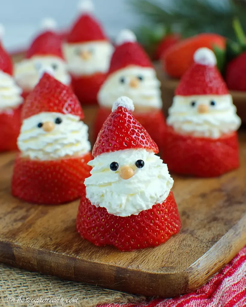 Strawberry Santas Recipe | Easy & Festive Holiday Treat