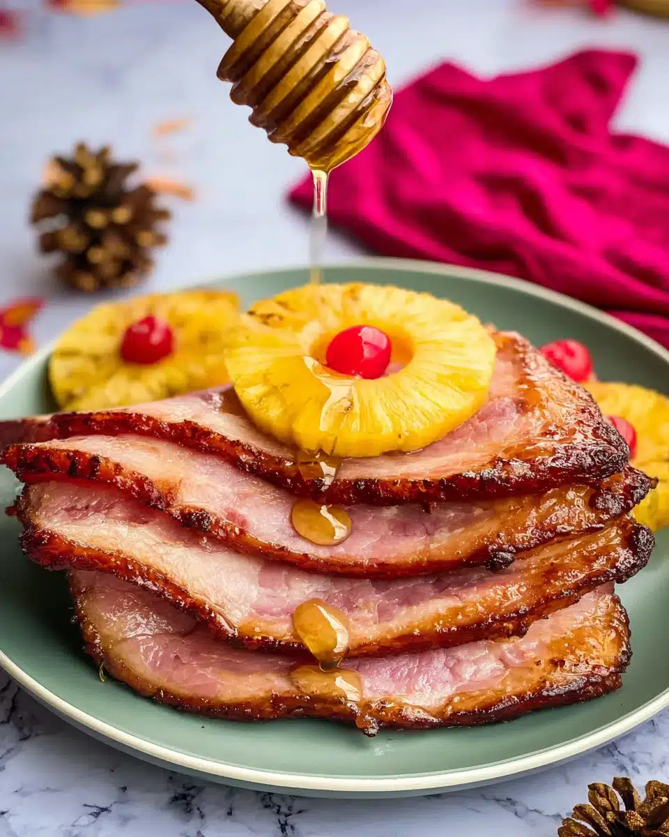 Baked Ham with Pineapple | Amazing Holiday Dinner Favorite