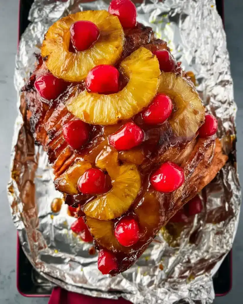 Baked Ham with Pineapple | Amazing Holiday Dinner Favorite